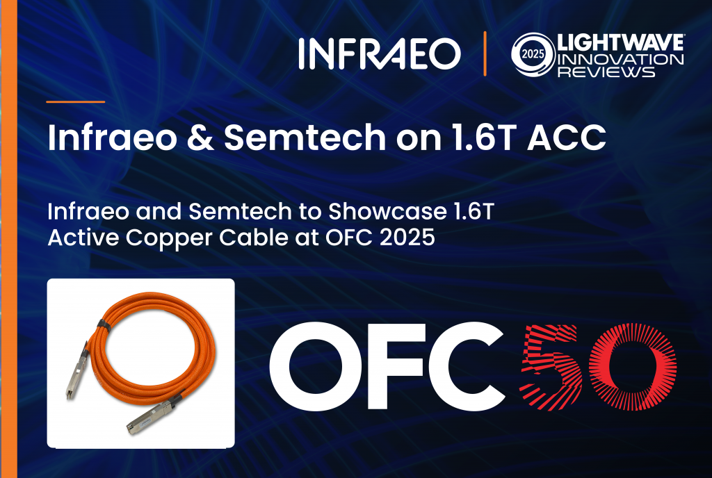 Infraeo and Semtech to Showcase 1.6T Active Copper Cable at OFC 2025 - Infraeo: AI Clutser ...